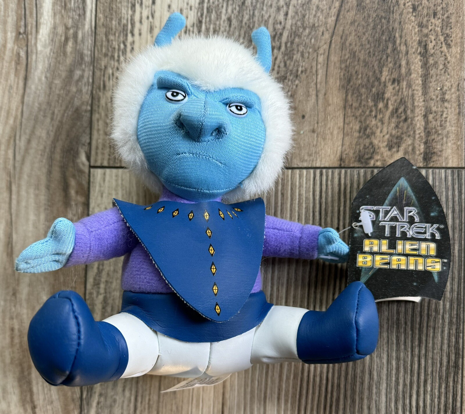 1998 Original Star Trek Alien Beans 6” Andoria Collectible Series 1 ...