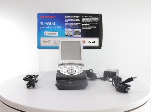 Boxed Vintage Sharp Zaurus PDA Linux Handheld (SL-5500) | eBay