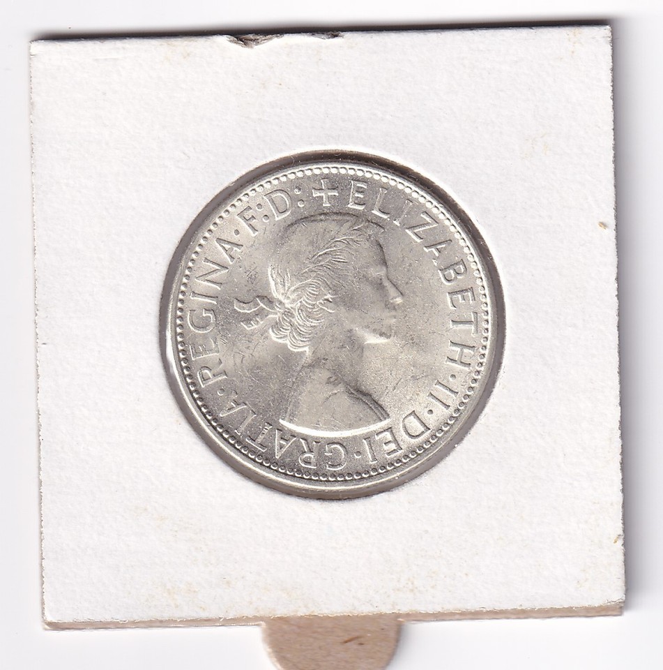 AUSTRALIAN: 1963 PRE-DECIMAL KGVI FLORIN (2/) SILVER EF+ COIN #2928 | eBay