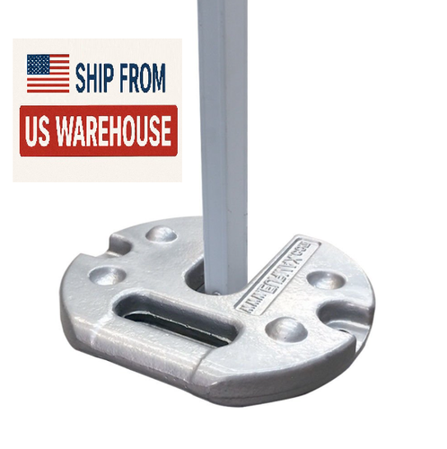 Pop Up Canopy Tent Cast Iron Weight Feet 2-Pc Pack | eBay