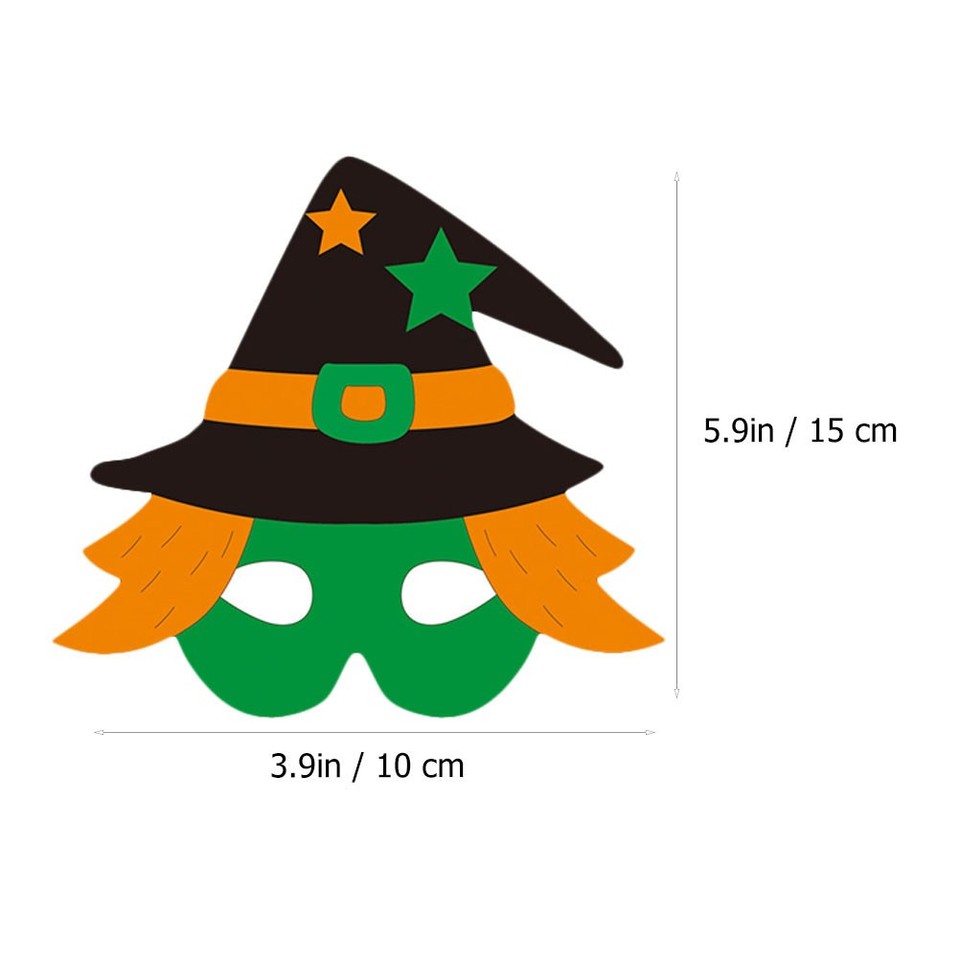 8 Sets Diy Costume Mask Eva Masks Halloween Props for Photoshoot | eBay ...