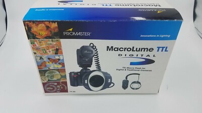 Promaster Macrolume TTL Digital Ring Light/Macro Flash 29144077594| eBay
