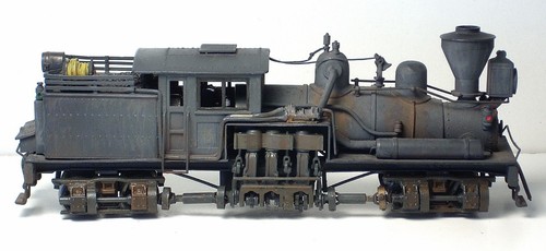 PFM United HO Brass 2-Truck Flywheel SHAY Locomotive, Painted | eBay