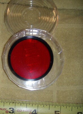 3 CAMERA LENS FILTERS HCE RED 1 & YELLOW 81A / ACCESS PL SMOKEY GRAY 52 ...