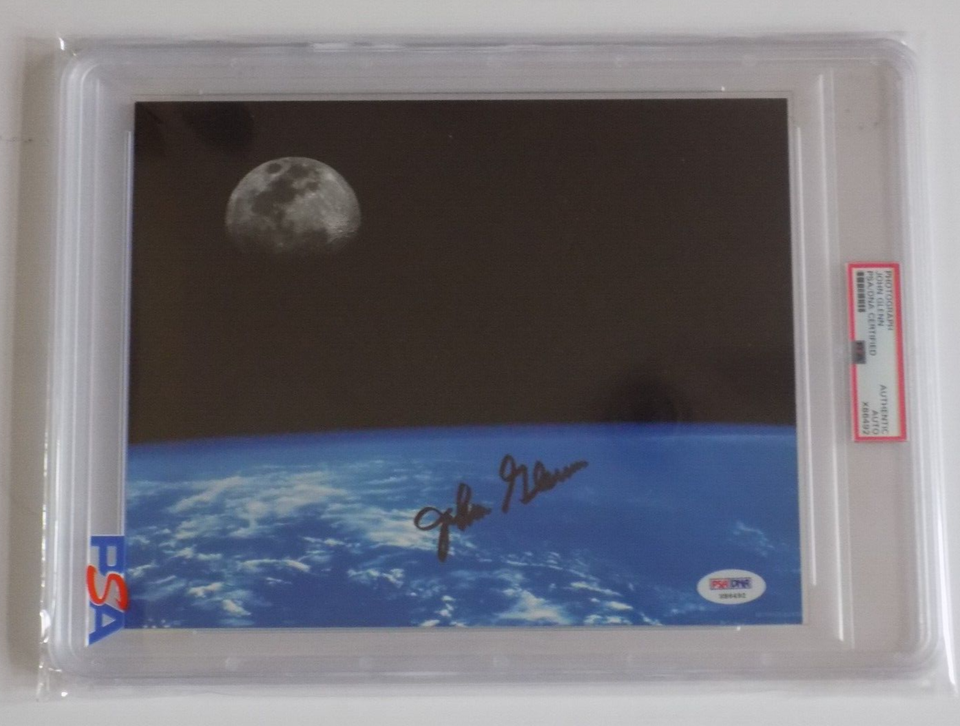 John Glenn Signed Autographed Photograph NASA Friendship 7 PSA | eBay