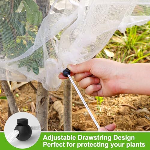 2 Pack Garden Plant Fruits Tomato Blueberry Bushes Protection 3.9 x 4.6 ...