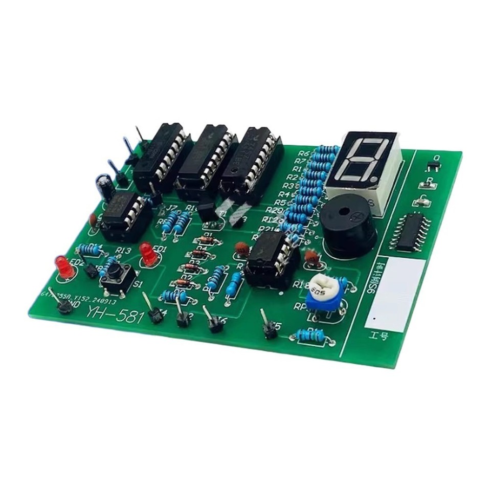 9 Second Countdown Timer DIY Project Kit with Buzzer Alarm for Learning ...