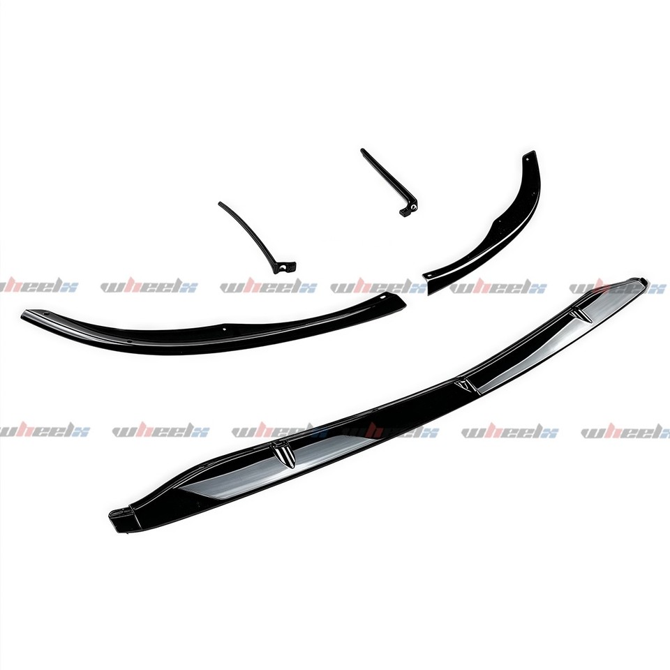 Front Bumper Splitter Spoiler Lip For Mercedes C Class W205 C205 C63 ...