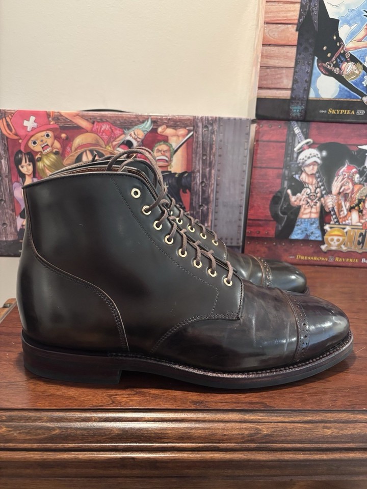Grant Stone Garrison Boots Maduro Shell Cordovan 11D | eBay