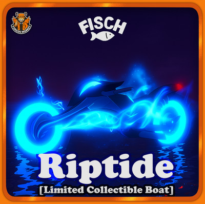 [FISCH] - The Riptide Boat - [🌀Limited Collectible Boat🌀] | eBay