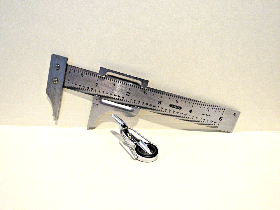 Spinning Rod Guide - Mt. Fuji - Size #16 - Fold-Down Style - Unused ...