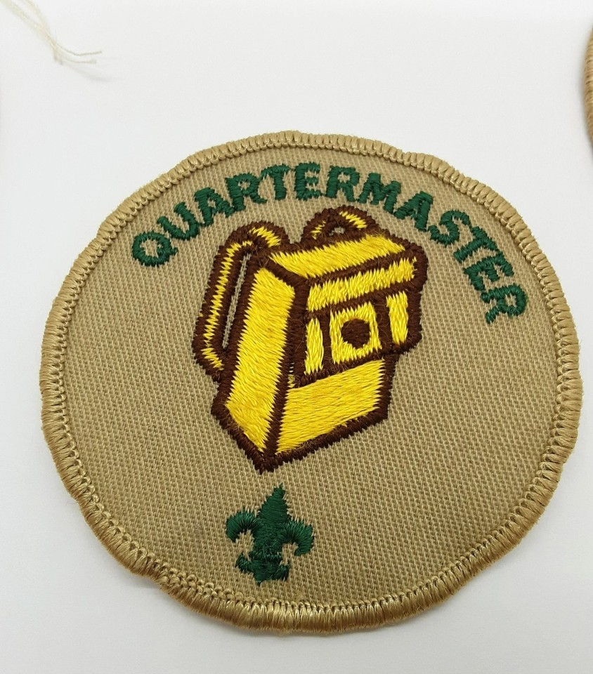 Quartermaster BSA Scout Patch 3" | eBay