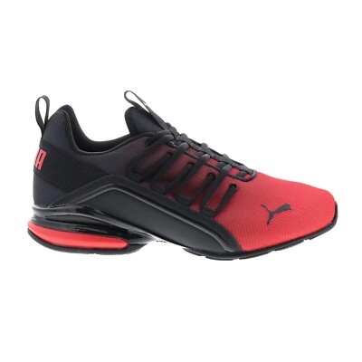 Puma Men's Axelion Fade All Time Red/Black Athletic Running Shoes ...