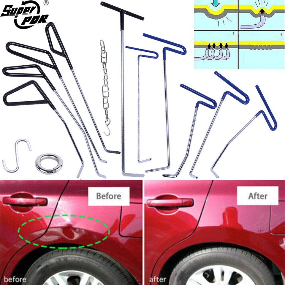 PDR Full Set Tool Dent Repair Kit Paintless Dent Removal Tools Dent ...