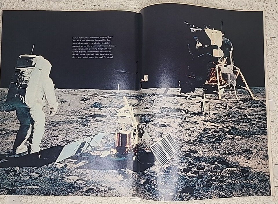 4 VINTAGE Newsweek Magazines Lot July & August 1969 NASA Apollo 11 Moon ...