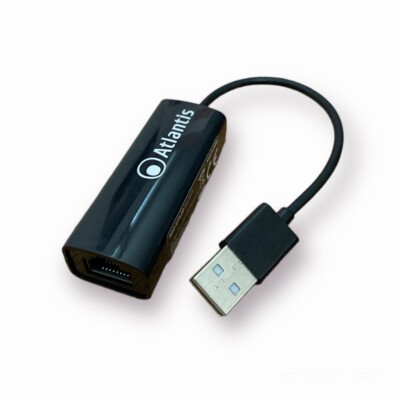 Atlantis A02-UTL20 Adapter Da USB 2.0 To Port Lan Fast Ethernet (10 ...