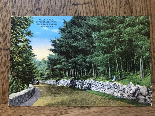 Wall Road Interstate Park St Croix Falls Wisconsin Postcard | eBay