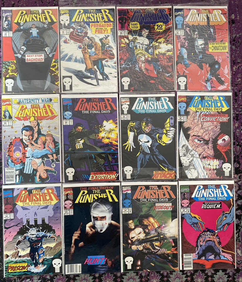 The Punisher 1987 volume 2 #1-104 Full Run Lot VF-NM Marvel Boarded Bagged | eBay