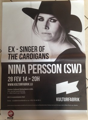 Nina Persson - Cardigans - 60x80cm - Poster | eBay