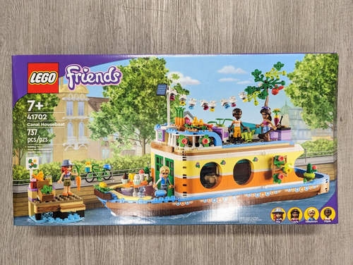 LEGO Canal Houseboat FRIENDS (41702) Building Kit 737 Pcs Playset ...