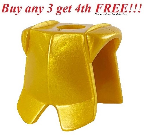 ☀️NEW Lego PEARL GOLD Breastplate Chestplate Armor Castle Knight | eBay