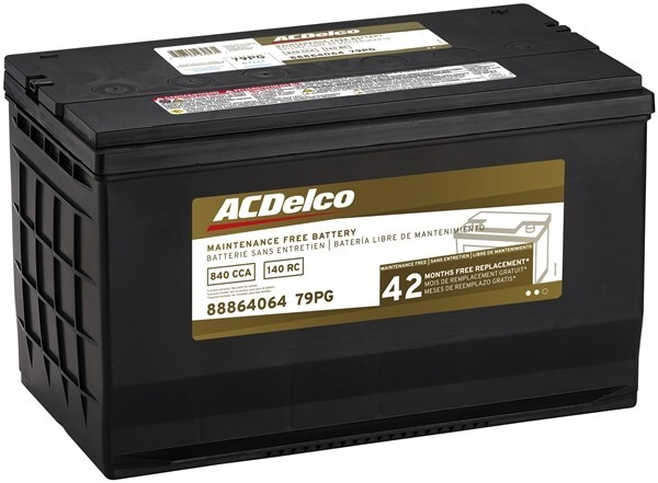 BRAND NEW Vehicle Battery-42 Month Warranty ACDelco Gold 79PG (88864064 ...