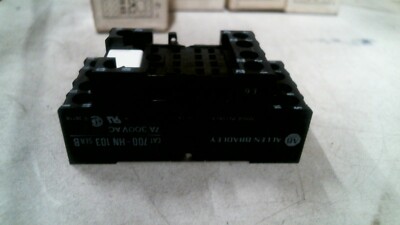 ALLEN BRADLEY 700-HN103 14 BLADE SOCKET SER.B 300VAC 7A -FREE SHIPPING ...