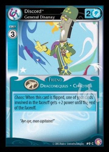 My Little Pony Absolute Discord Discord, General Disarray C - x3 - 9 ...