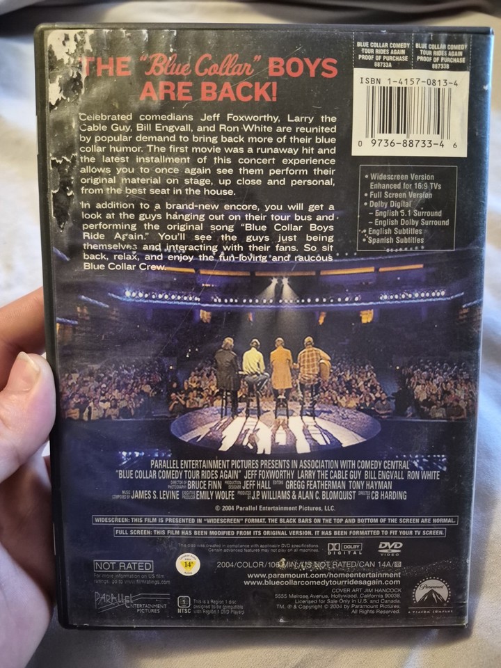 Blue Collar Comedy Tour Rides Again (DVD, 2004, Widescreen Collection ...