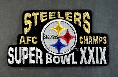 NFL SUPER BOWL XXIX 29 Pittsburgh Steelers AFC Champs Should’ve Been ...
