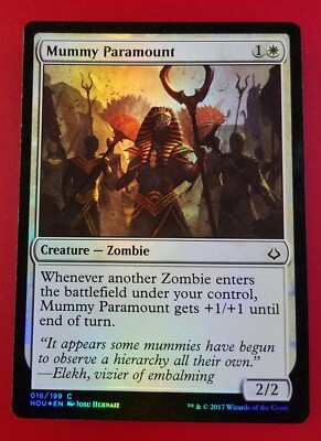 1x Mummy Paramount | FOIL | Hour of Devastation | MTG Magic Cards | eBay