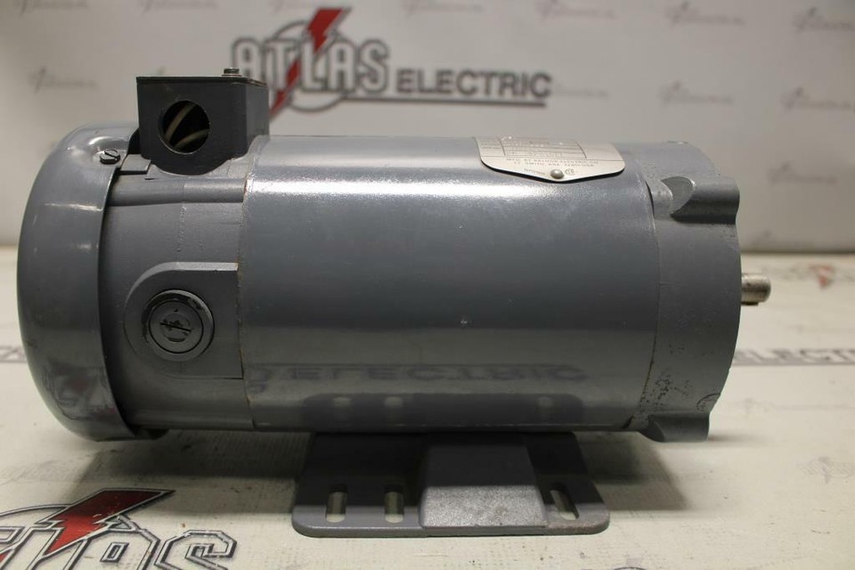 0.50 HP Emerson Motor 1750 RPM 56C Frame 90 Volt DC TEFC CAT 50PM56EF ...