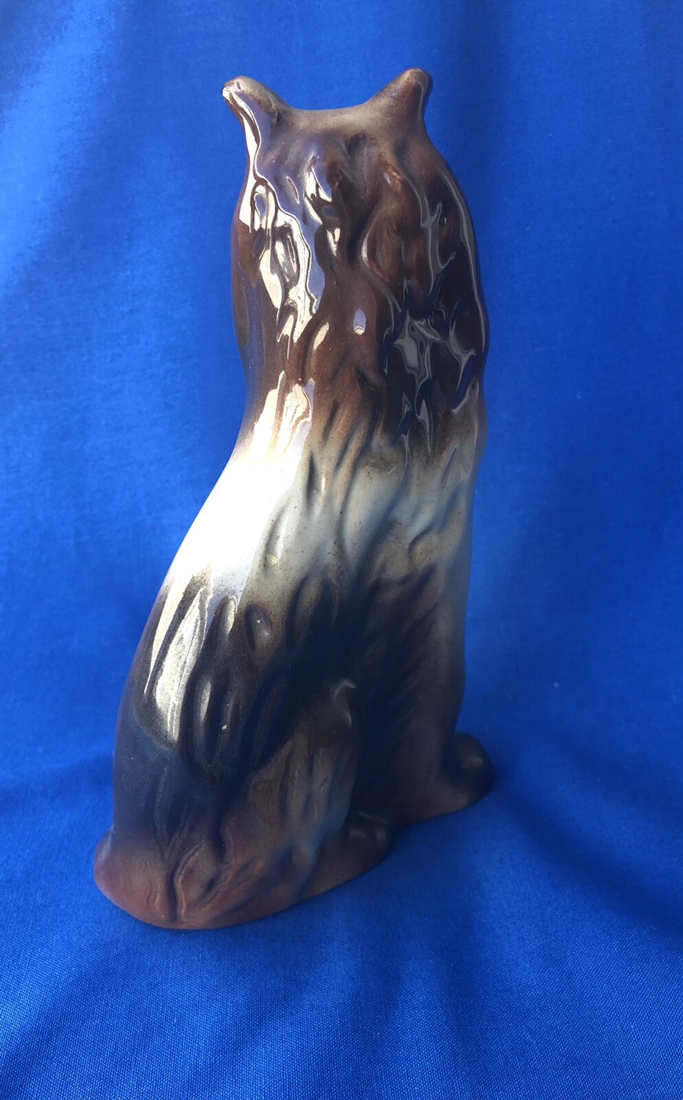 MCS Brazil Ceramic Collie Dog Figurine Handcrafted Collectibles 7 ...