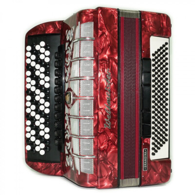 Weltmeister Grandina Button Accordion made in Germany Concert Bayan B ...