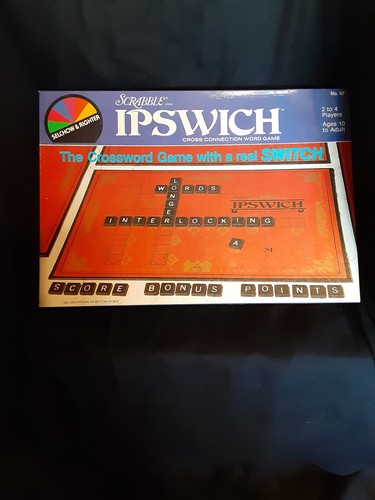 Scrabble Ipswich Cross Connection Word Game (1983) | eBay