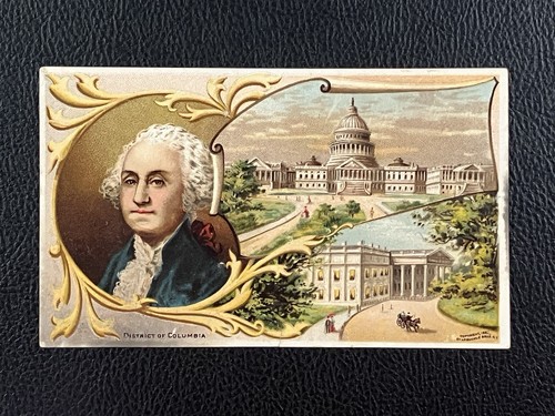 1892 Arbuckle Coffee #40 - District Of Columbia - George Washington | eBay