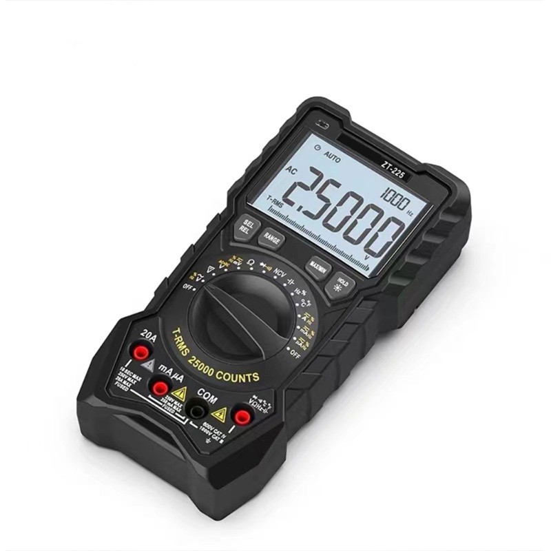 High Precisions Auto ranges Digital Multimeter 25000 Count Display for ...
