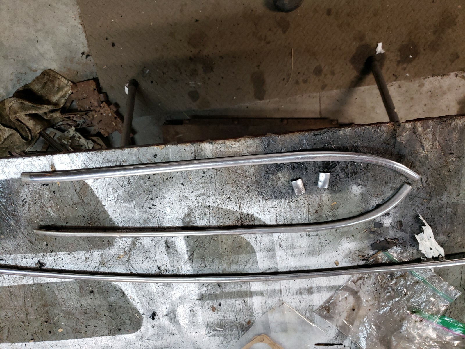 1953 to 1955 Ford Truck Stainless Rain Drip Rail Trim F100 F250 | eBay