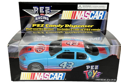 PEZ NASCAR Richard Petty #43 STP Car Candy Dispenser NIB 2005 Pull & Go ...