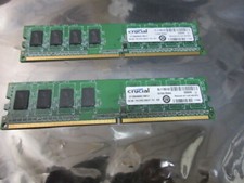 Crucial PC2-5300 (DDR2-667) 1 GB UDIMM 667 MHz PC2-5300 DDR2 RAM Memory ...