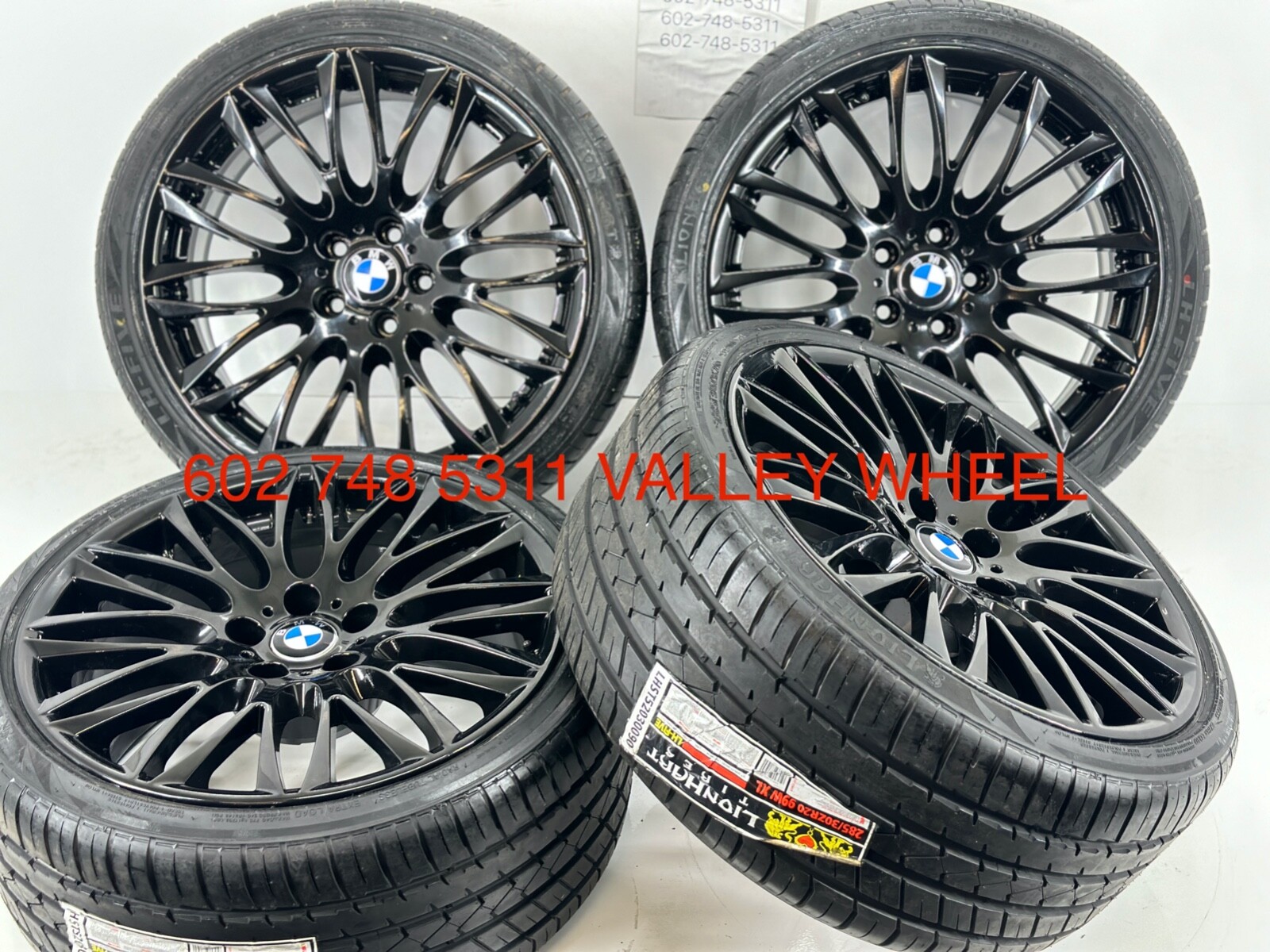 4 OEM BMW 3 4 5 6 7 SERIES 20" INCH Alloy WHEELS RIMS SET OF 4 GLOSS ...