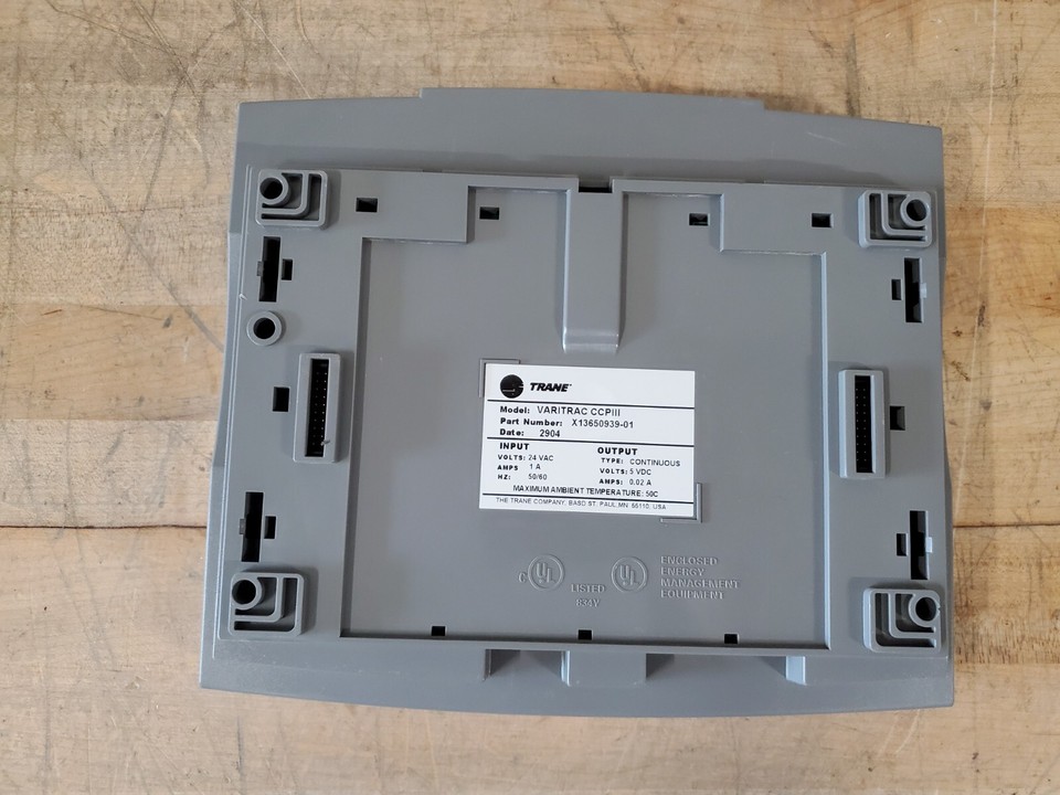 Trane Varitrac CCPIII Control Panel - Untested | eBay