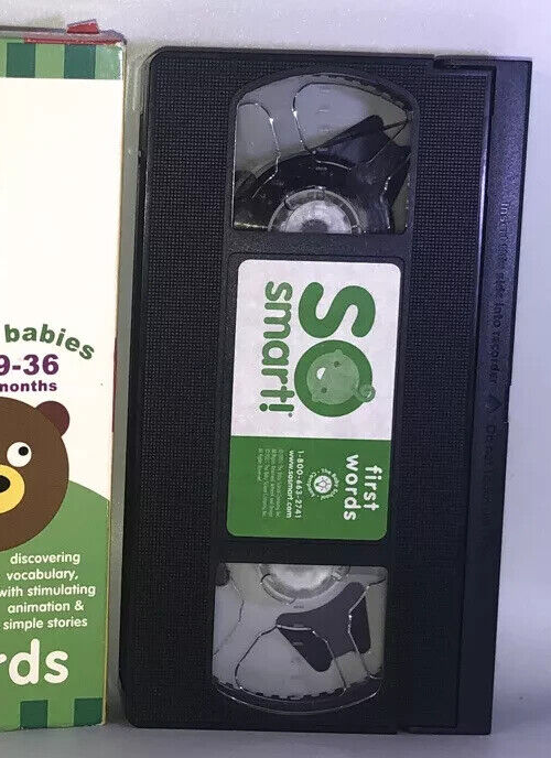So Smart VHS Vol 1, 3, Colors & Free First words. You Get 3 & First ...