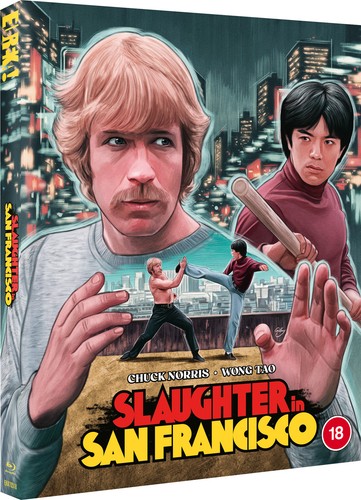 Slaughter in San Francisco (Blu-ray) Robert Jones Chuck Norris Dan Ivan ...