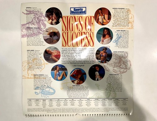 5 SPORTS ILLUSTRATED Swimsuit Calendars 1991 1993 1996 1997 20004 | eBay