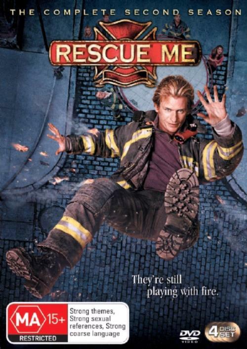Rescue Me : Season 2 (DVD,4-Disc Set) Region 4 Very Good Condition ...