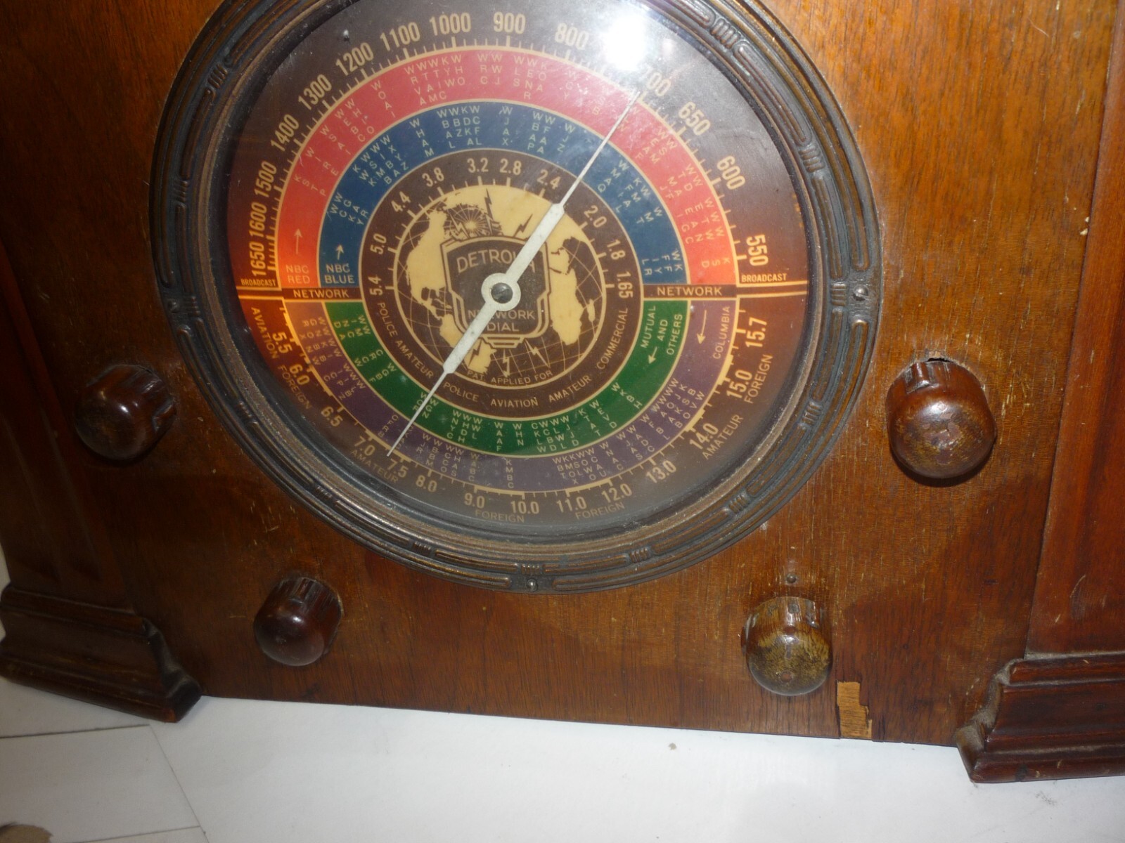 Rare Vintage Detrola tube Radio - Art Deco Model 106 | eBay