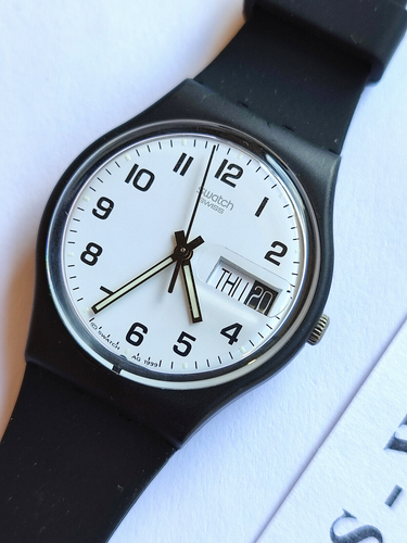 Swatch Gent GB743 Once Again Neu/New | eBay