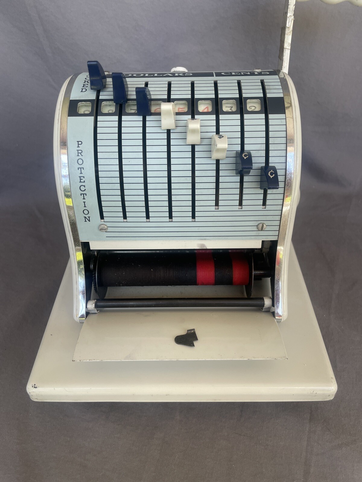 Paymaster Ribbon Check Writer Series 8000 Without Key Unlocked | eBay