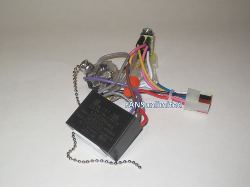 Hampton Bay/Regency & Others Ceiling Fan 3 Speed Pull Chain Harness ...